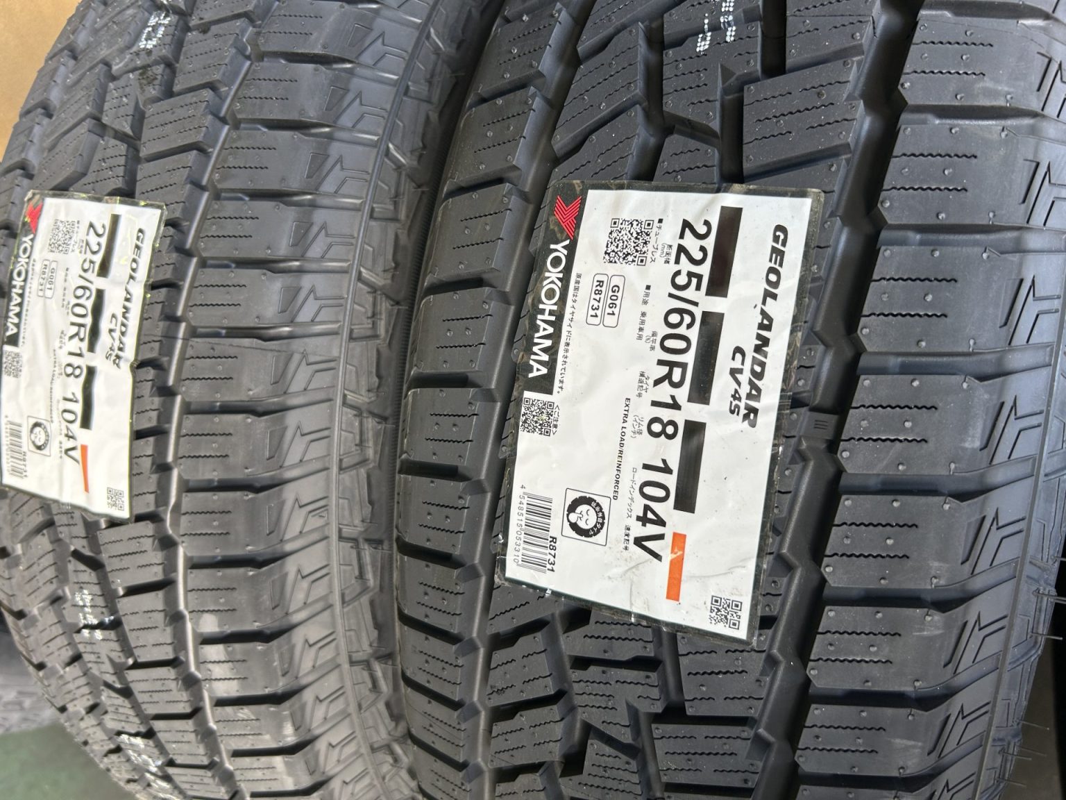 YOKOHAMA ブルーアース4S AW21＆ジオランダーCV 4S G061 | 秋山タイヤホームページ